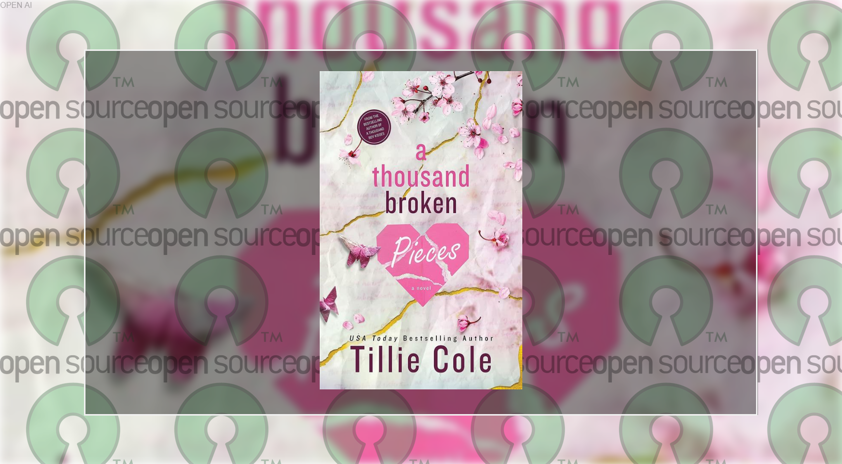 Solved! A Thousand Broken Pieces (A Thousand Boy Kisses, #2) by Tillie ...