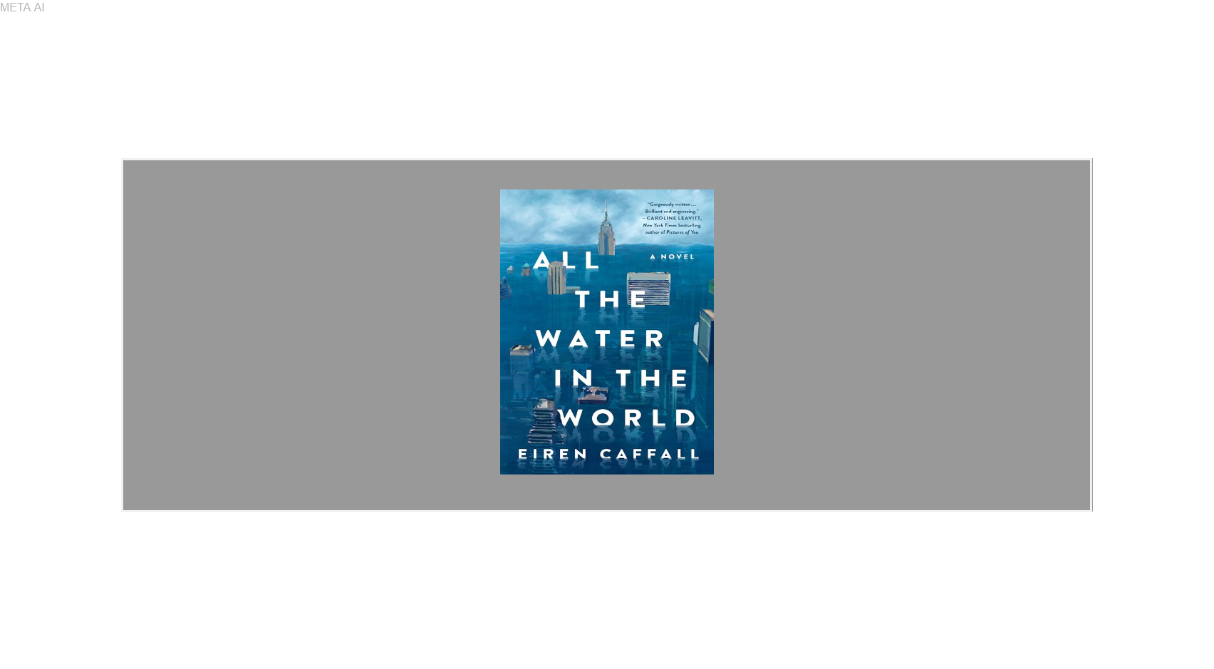 Download Now All the Water in the World by Eiren Caffall | Find more at ...