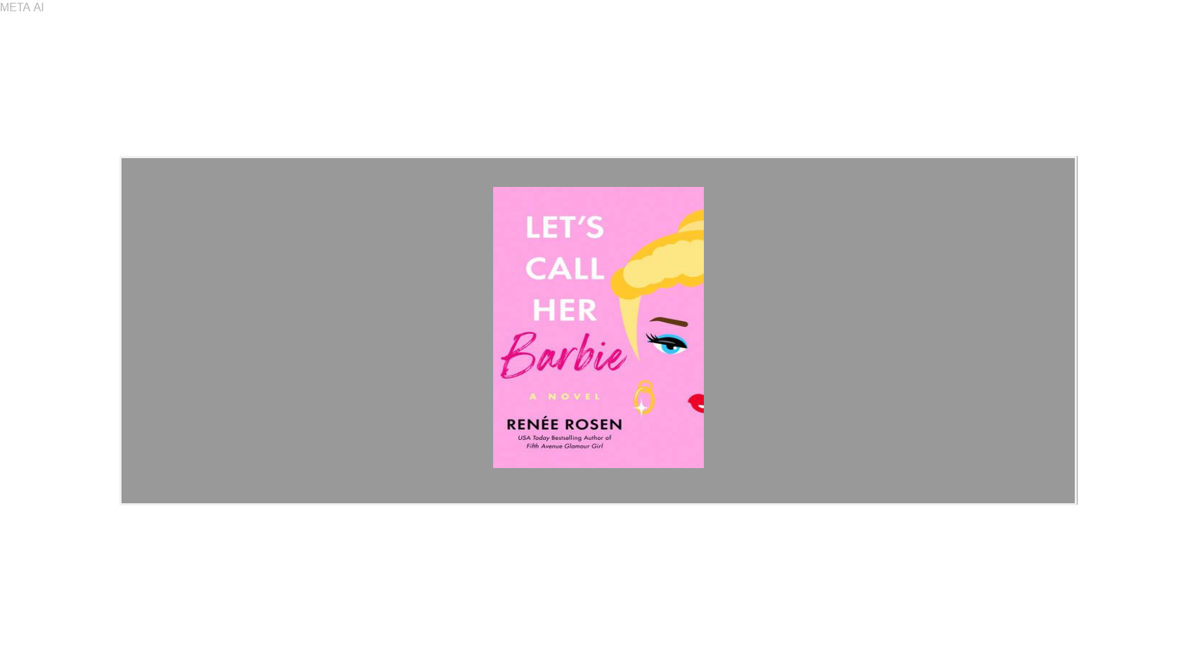 Download Now Let's Call Her Barbie by Ren?e Rosen | Find more at Amazon | PUSH.fm
