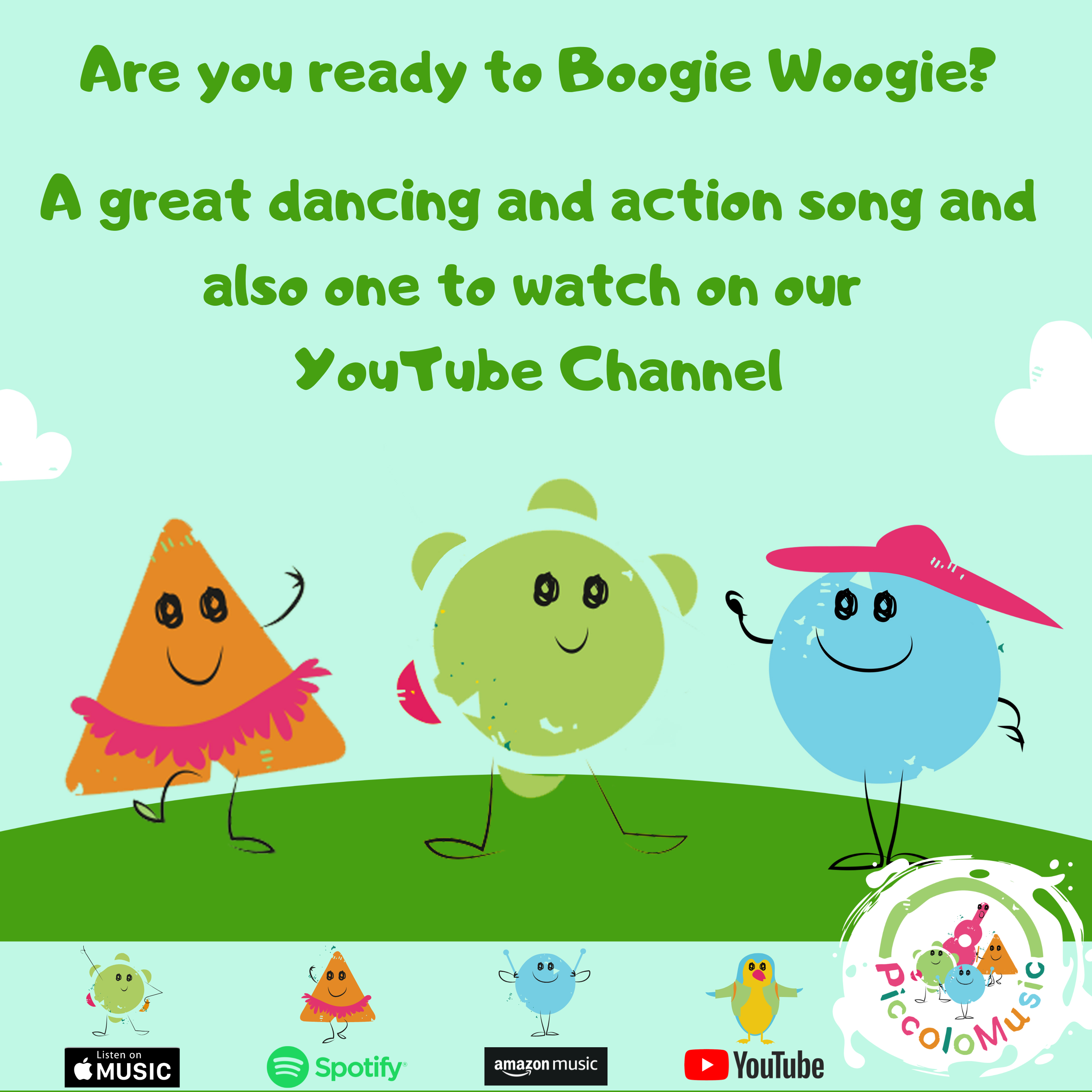 Boogie Woogie by Piccolo Music | Listen on Spotify, Amazon Music, Apple ...