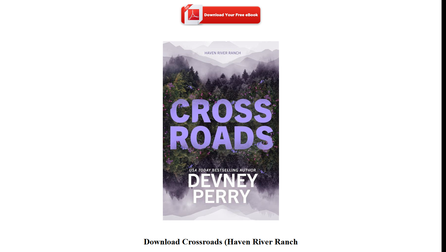 Download Crossroads (Haven River Ranch #1) by Devney Perry | Find more ...