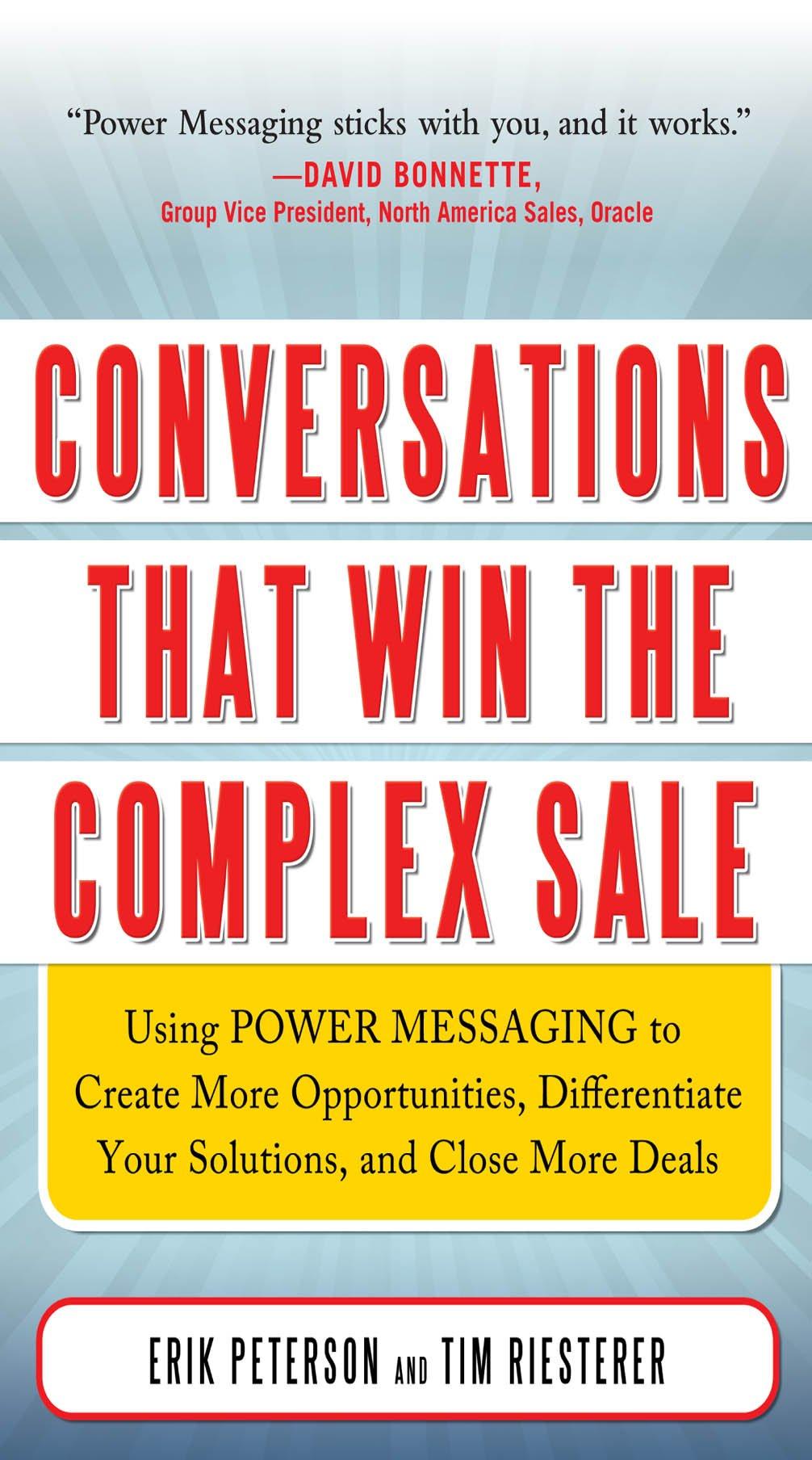 DOWNLOAD/PDF Conversations That Win the Complex Sale PB | Find more at ...